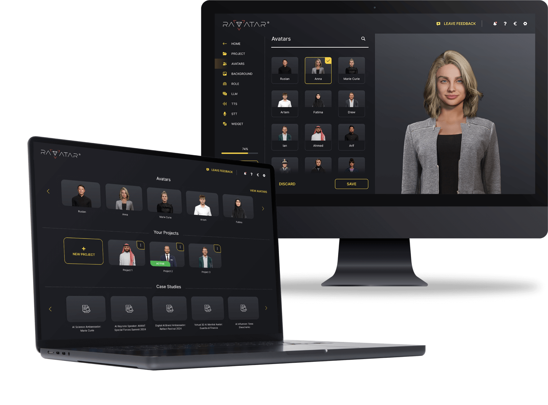 RAVATAR Genesis AI Avatar Studio